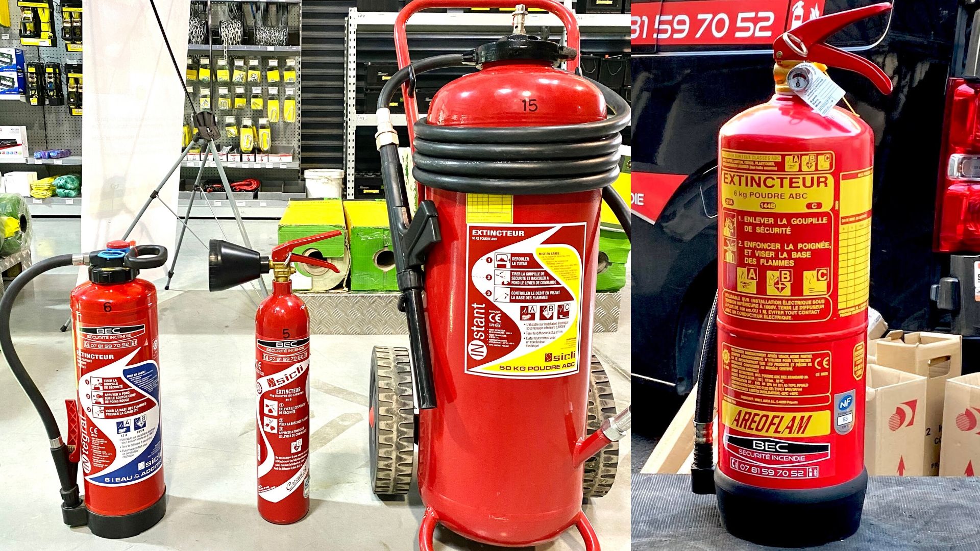 Extincteurs - BEC Sécurité Incendie